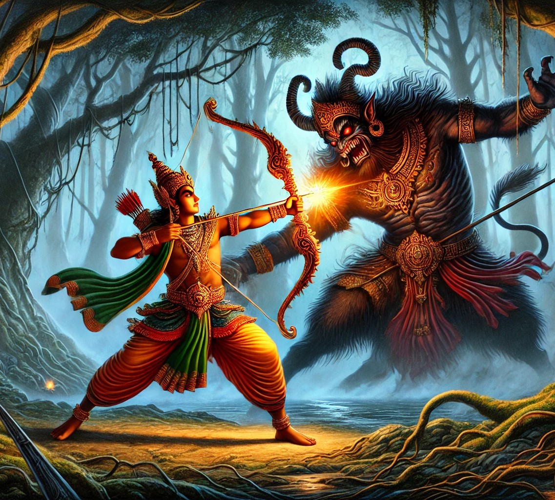 Madhuvan - The Killing of Lavanasura: Madhuvan's Historic Battle
